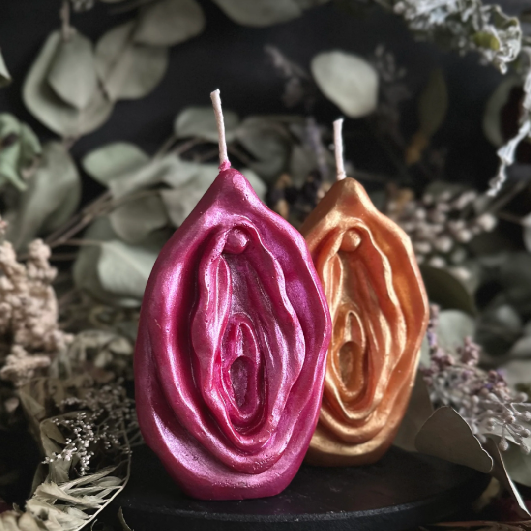 Comavvitch - Vulva Candles | The Crooked Path
