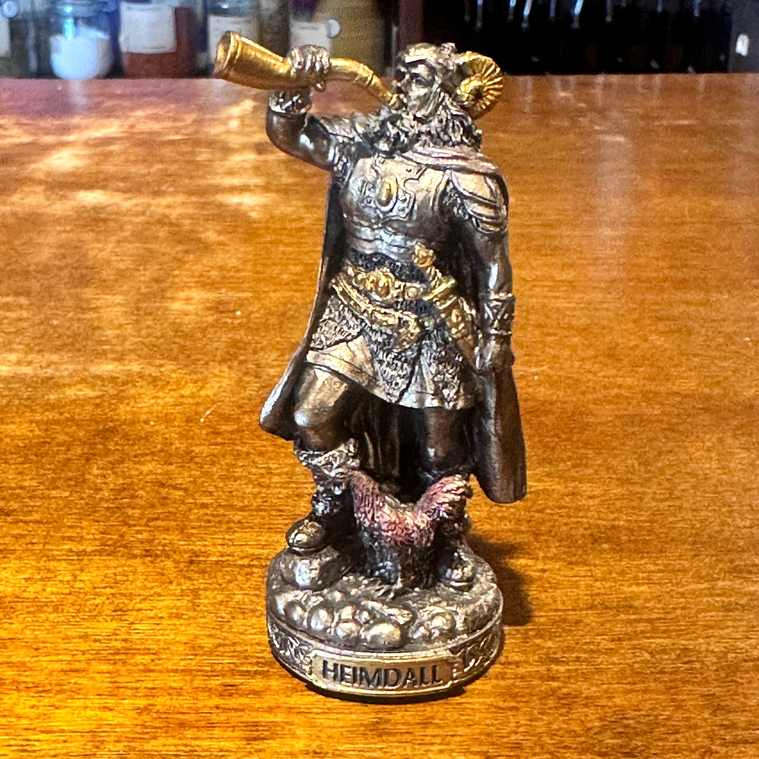 Mini Heimdall Statue | The Crooked Path