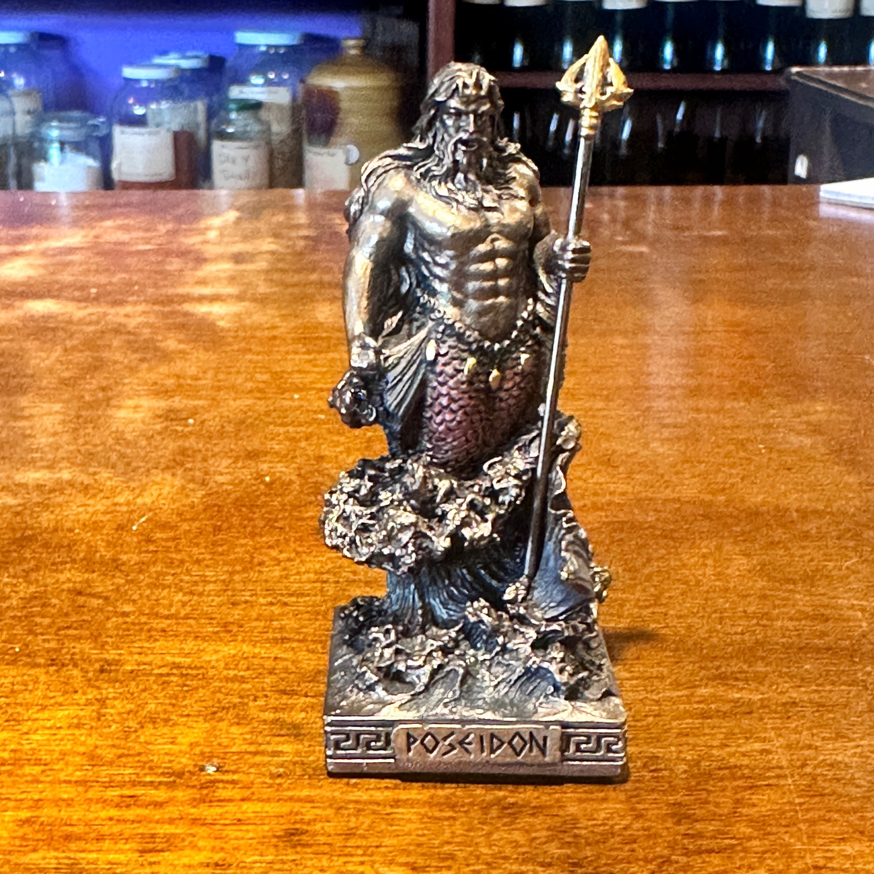 Mini Poseidon Statue | The Crooked Path