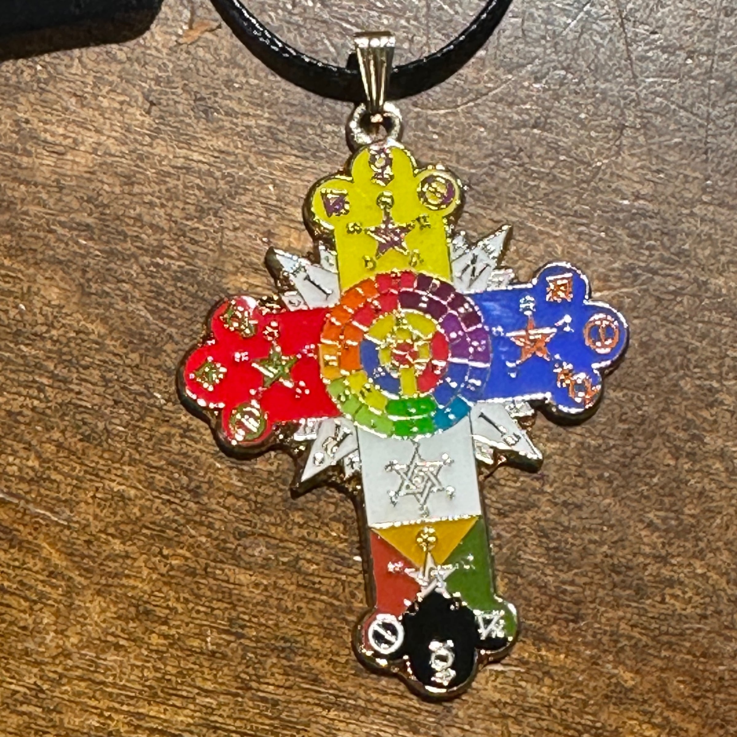 Rosy Cross Pendant